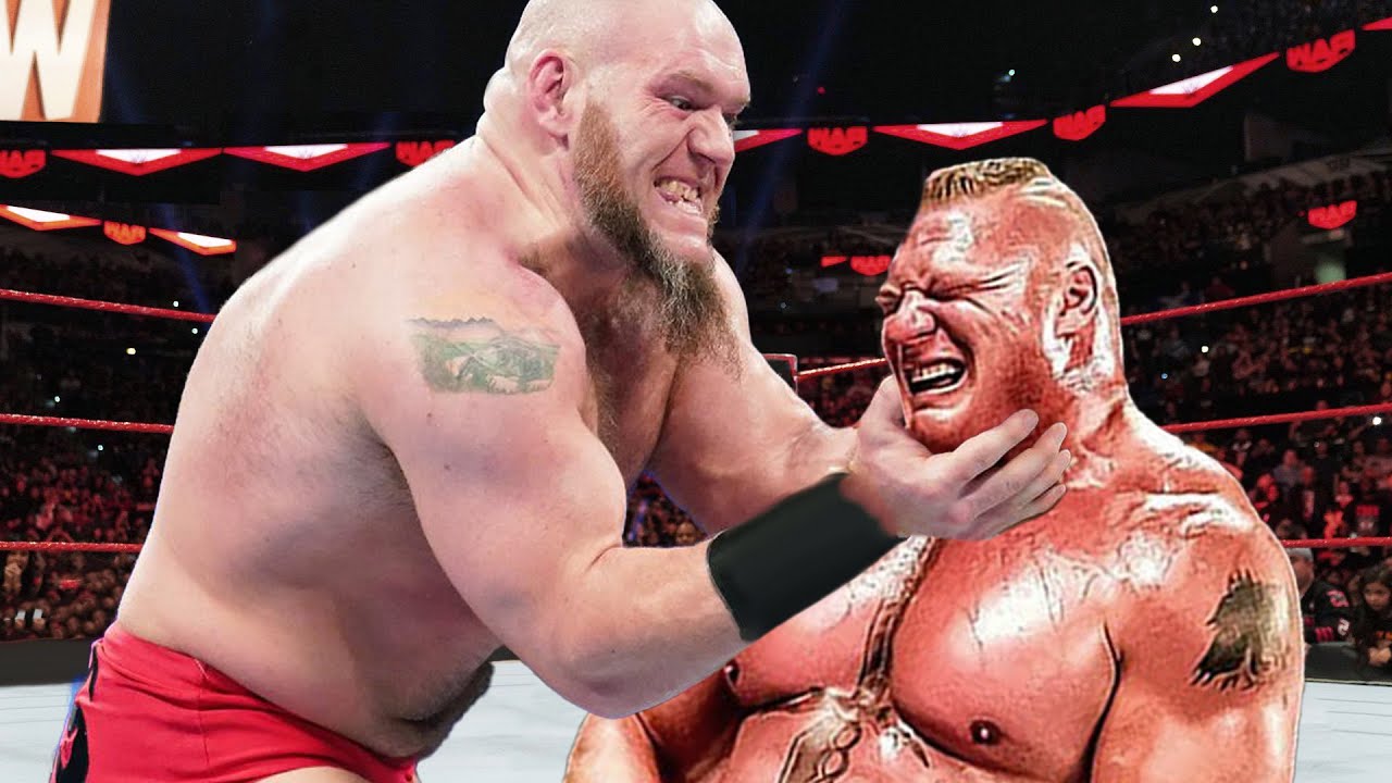 Full Match - Brock Lesnar vs Lars Sullivan - Iron Man Match 2024 - YouTube