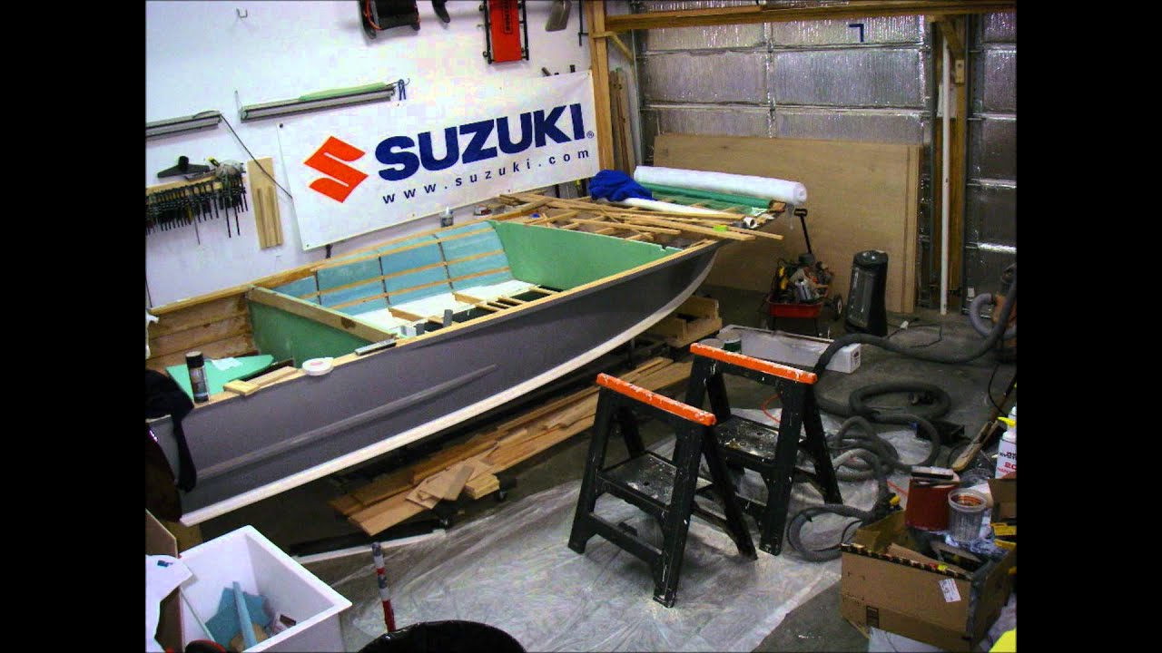 Flats Boat Build part 30 - YouTube