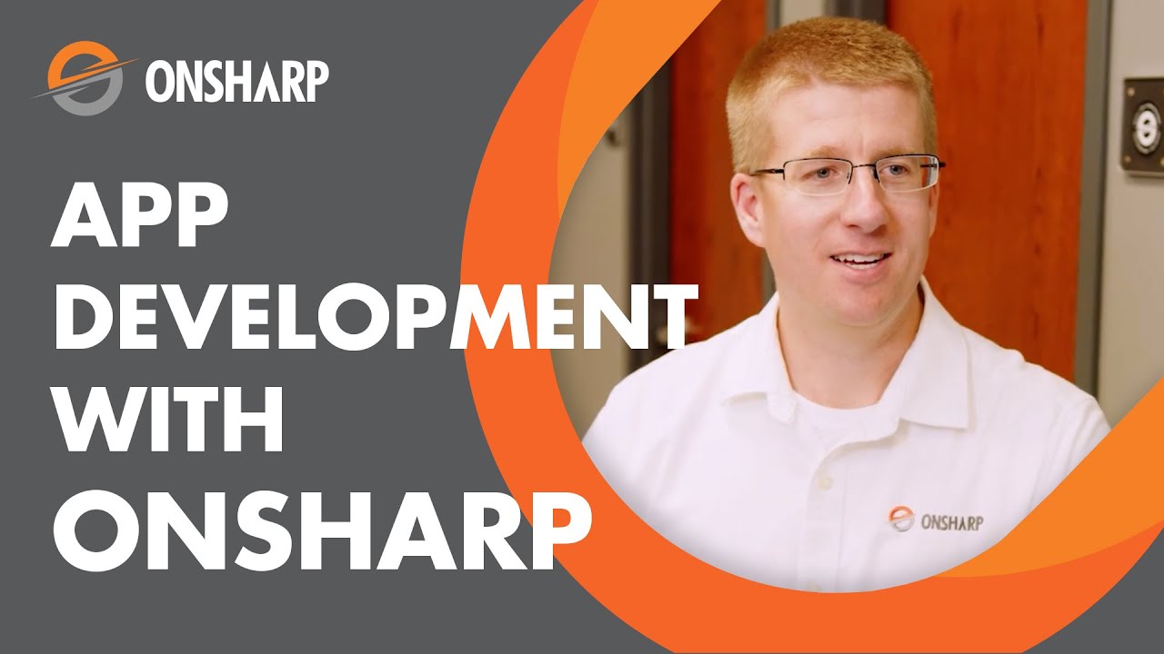 App Development with Onsharp - YouTube