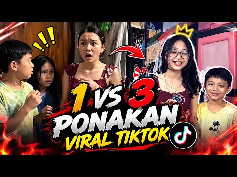 BAHAN VIDEY 1 VS 3 PONAKAN VIRAL TIKTOK | LINK MEDIAFIRE TERBARU