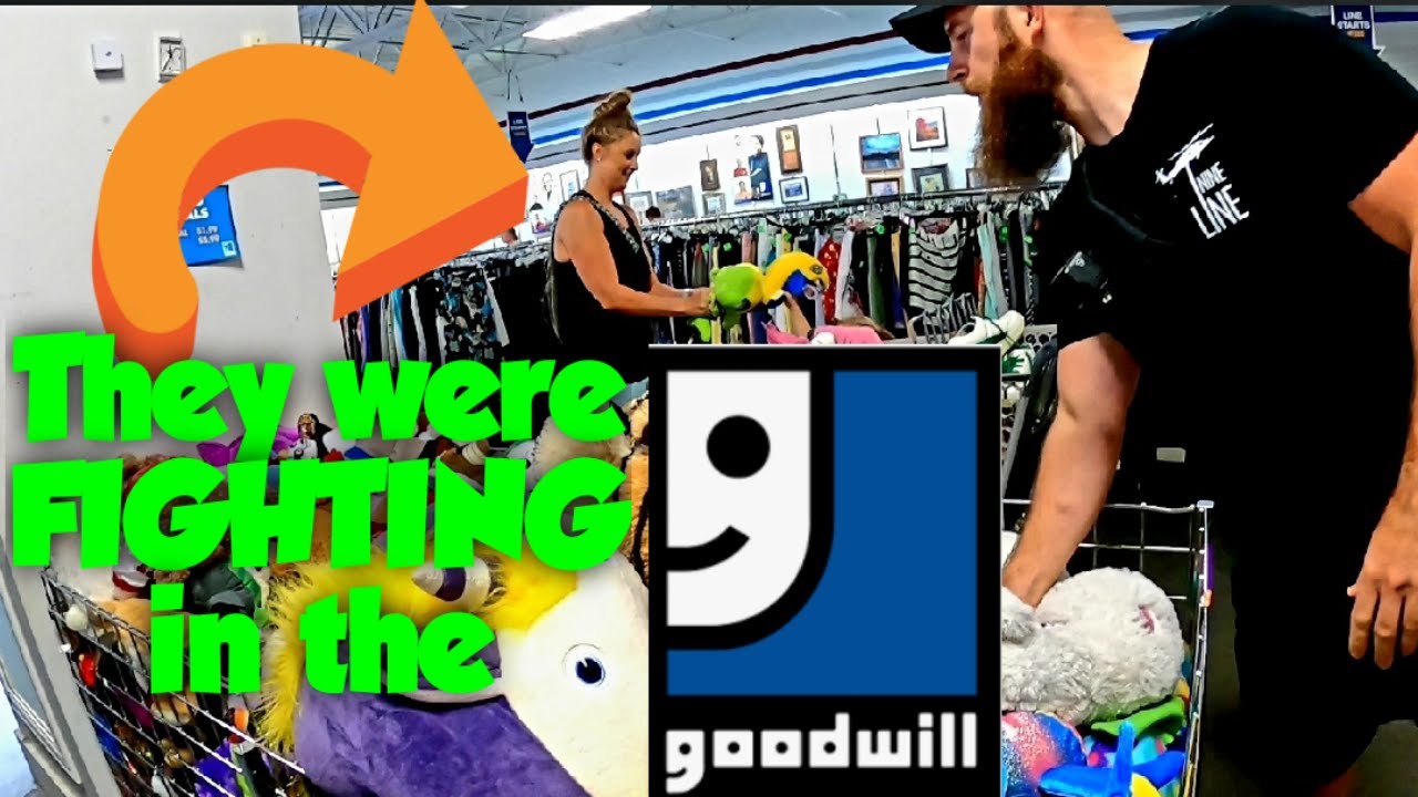 Goodwill Shop With Me Thrifting Road Trip With Bearded Thrift Machine ...