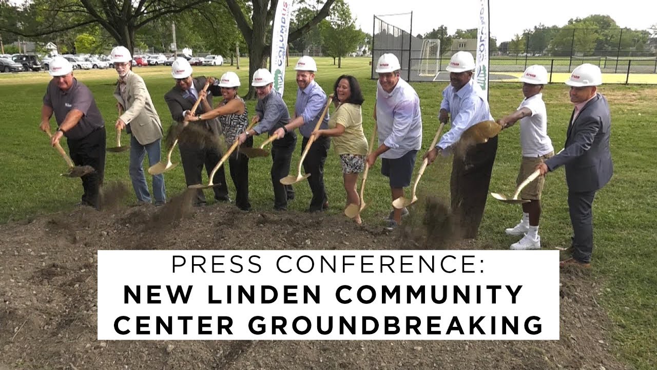 New Linden Community Center Groundbreaking - YouTube
