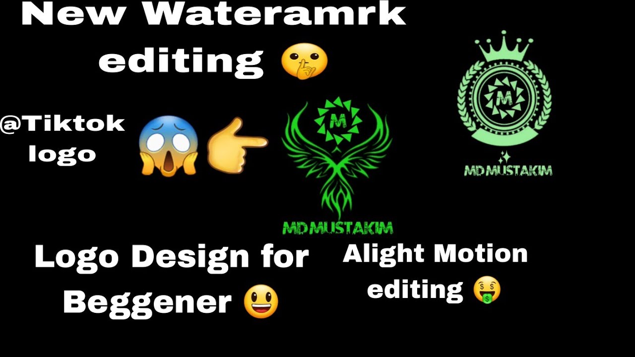 new watermark alight motion!#new #watermark #logodesign #logo - YouTube