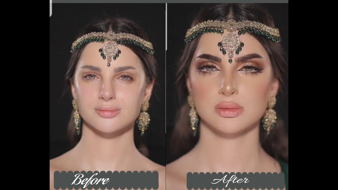 Arabic Makeup Tutorial | for wedding & parties #Makaup Tutorial, #Hair ...