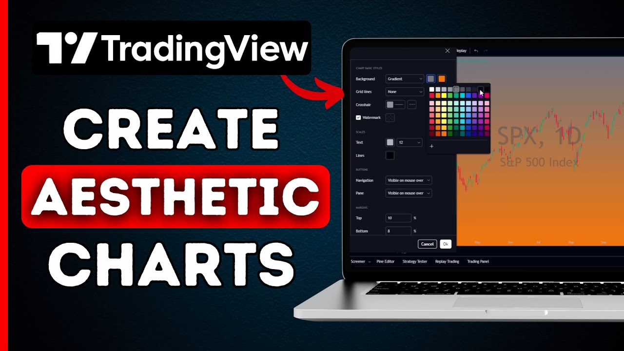 How to Change TradingView Background | Make Your TradingView look ...