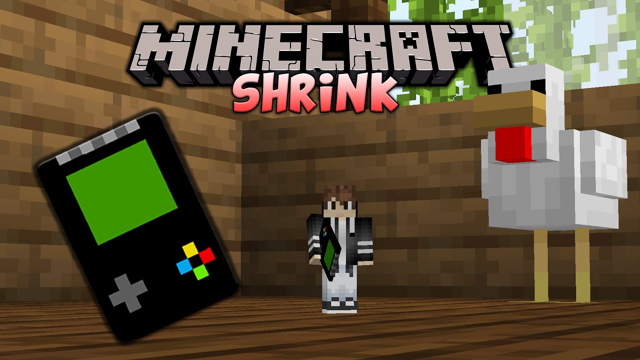 POMNIEJSZANIE, POWIĘKSZANIE graczy i mobów w Minecraft! 📱 - Shrink ...