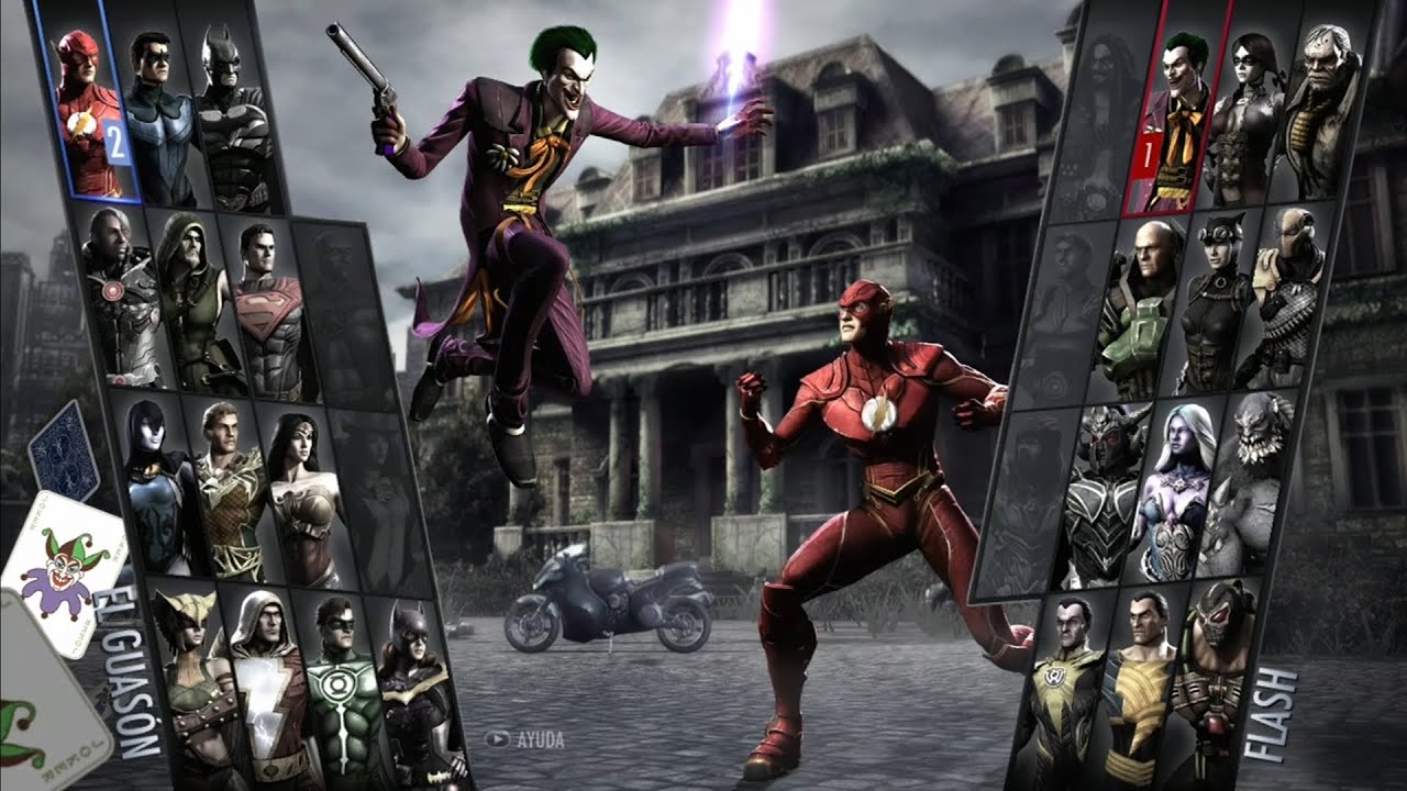 El Joker Vs Flash INJUSTICE Gods Among Us #gameplays #videojuegos - YouTube