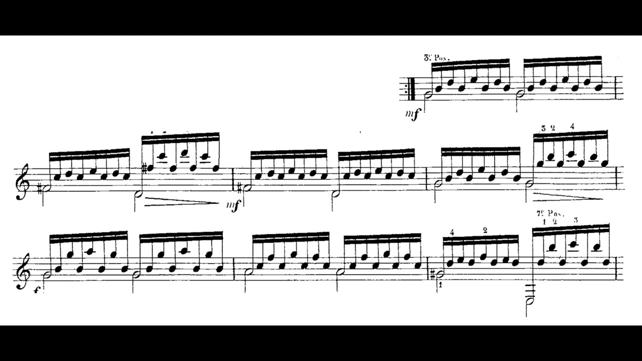 Matteo Carcassi : Etude Op.60-15 - YouTube