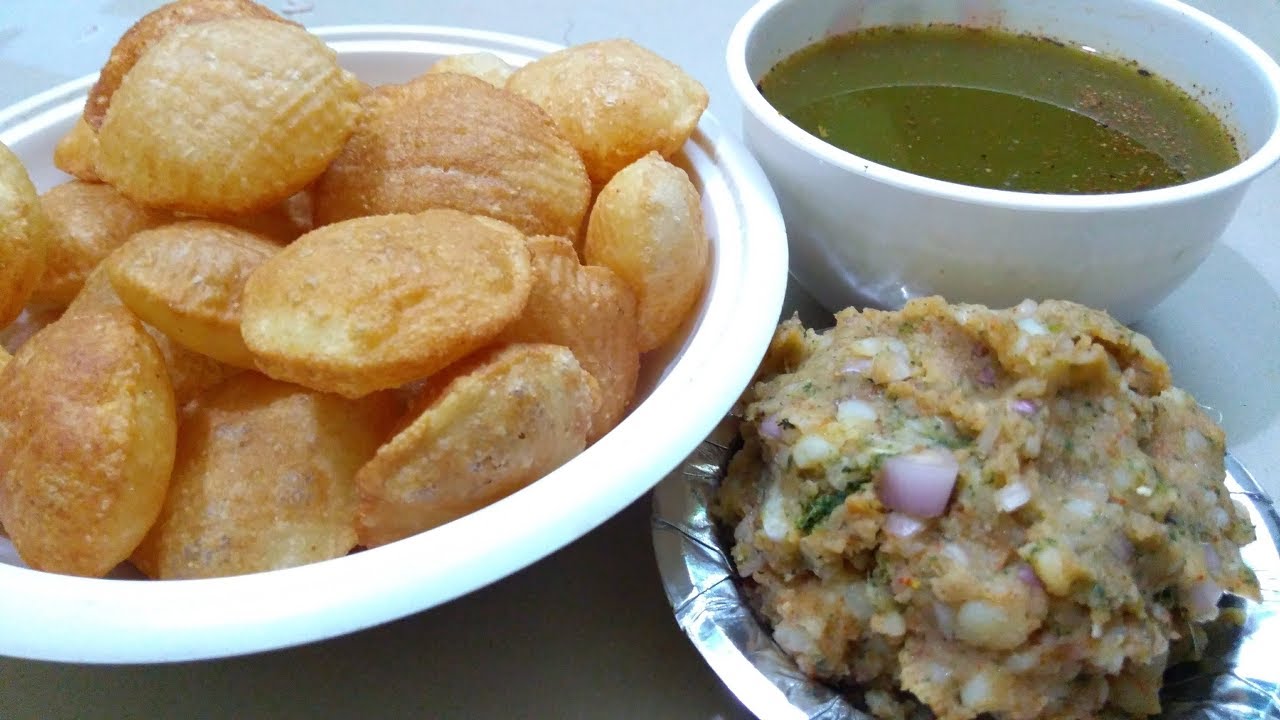 क्रिस्पी गोलगप्पा बनाने का सबसे आसान तरीका |Golgappa-Batasha |Authentic ...