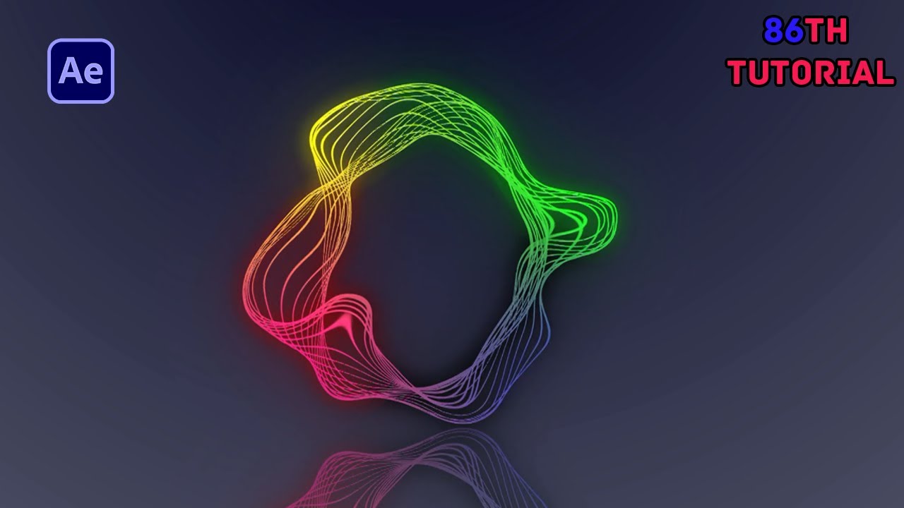 After Effects Tutorial How To Create A Neon Glow Effect In After After Effects Tutorial How To Create A Neon Glow Effect In After