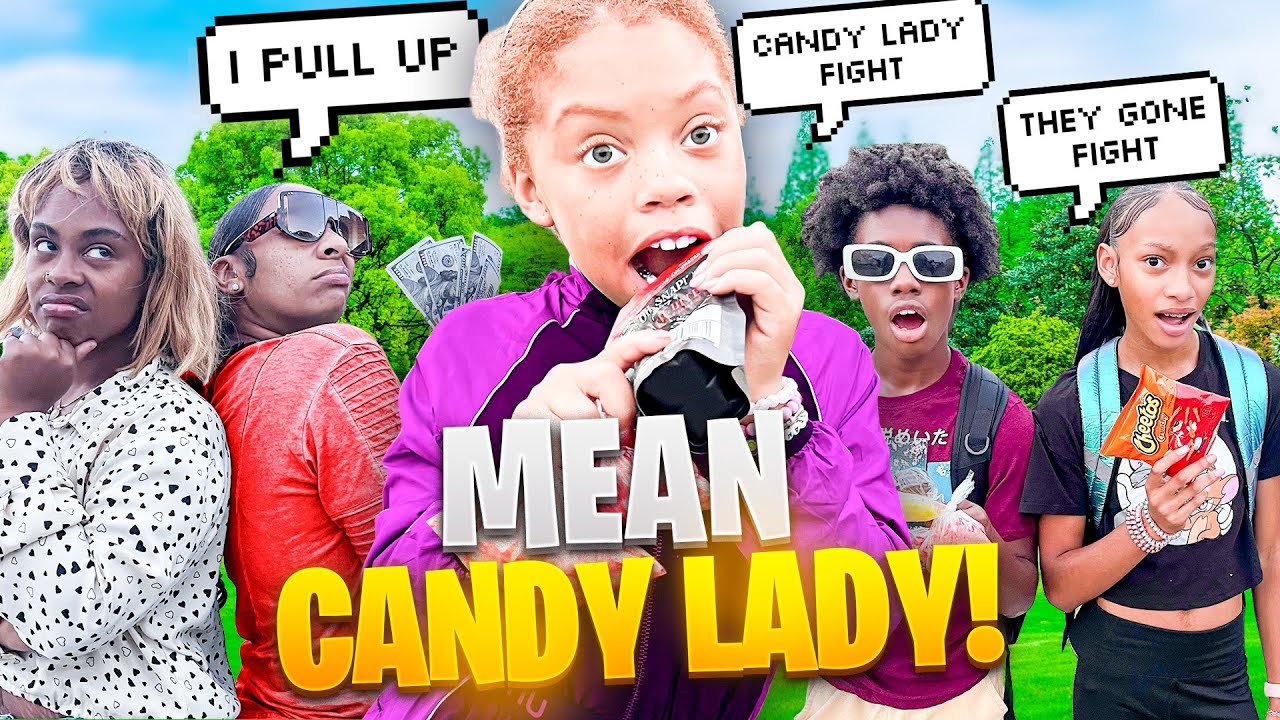 CANDY LADY WAR who’s gonna win the neighborhood?!!! 🫣😲 - YouTube