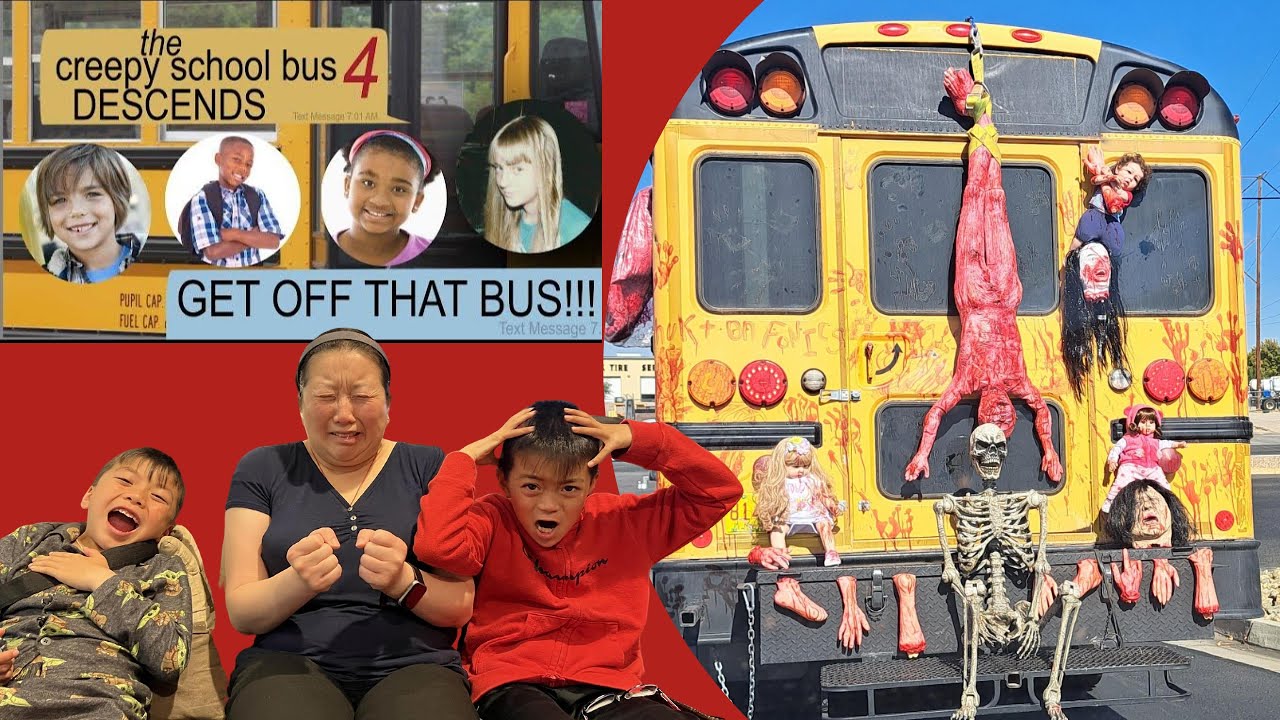 Reaction To Creepy School Bus Season 1 Episode 4 Descends #creepy # ...