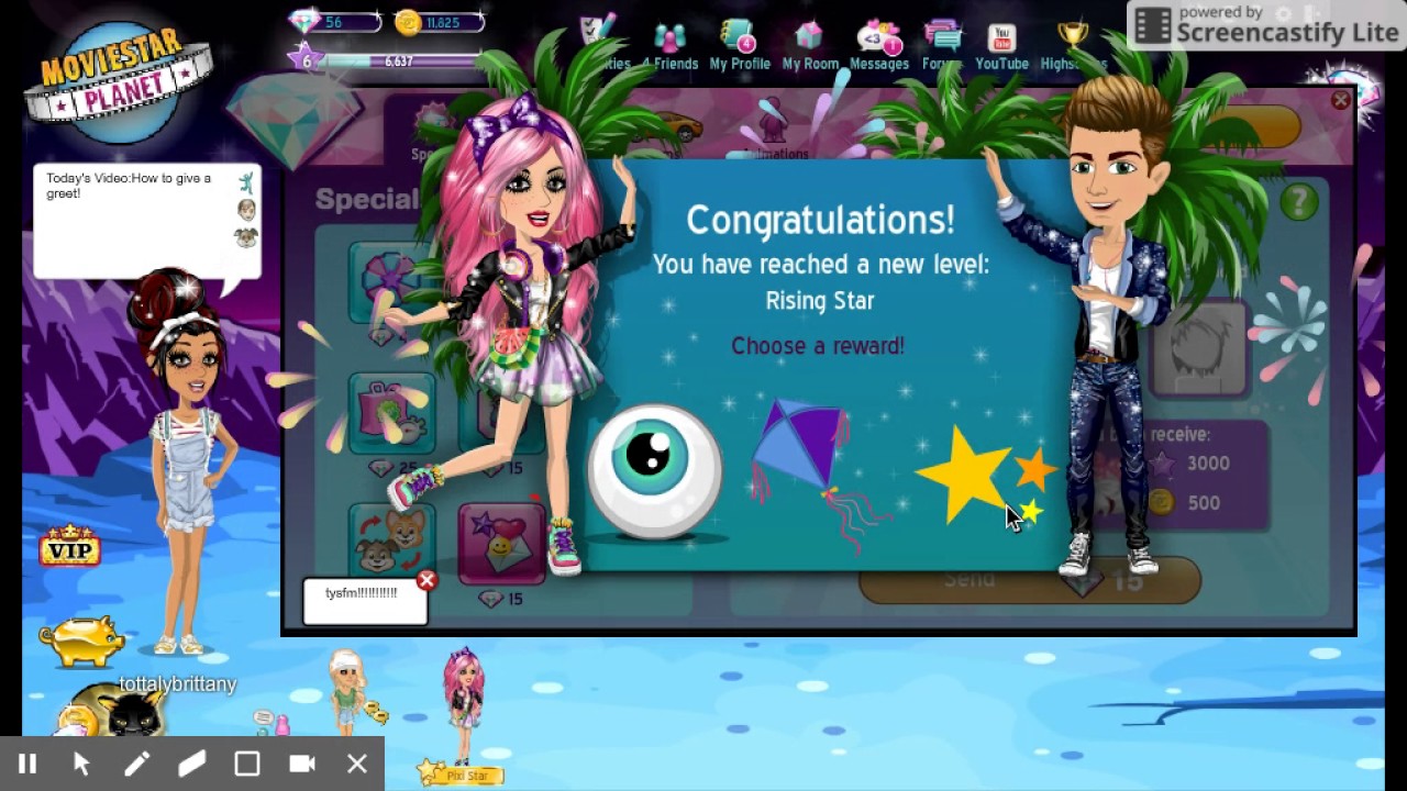 How To Give a Greet on MSP!MovieStarPlanet ep.1 - YouTube