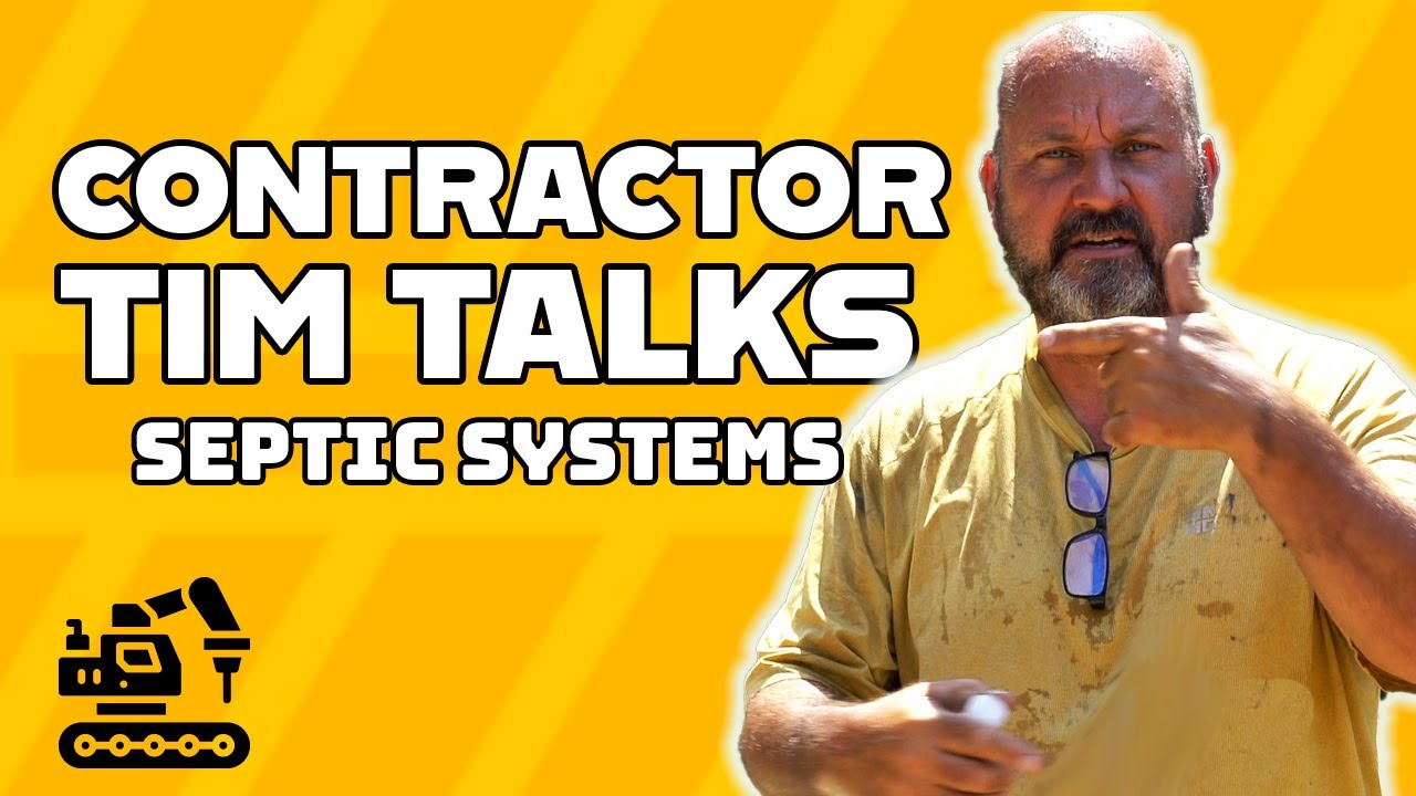 Tim reviews the AquaKlear septic system installed on the lake house ...
