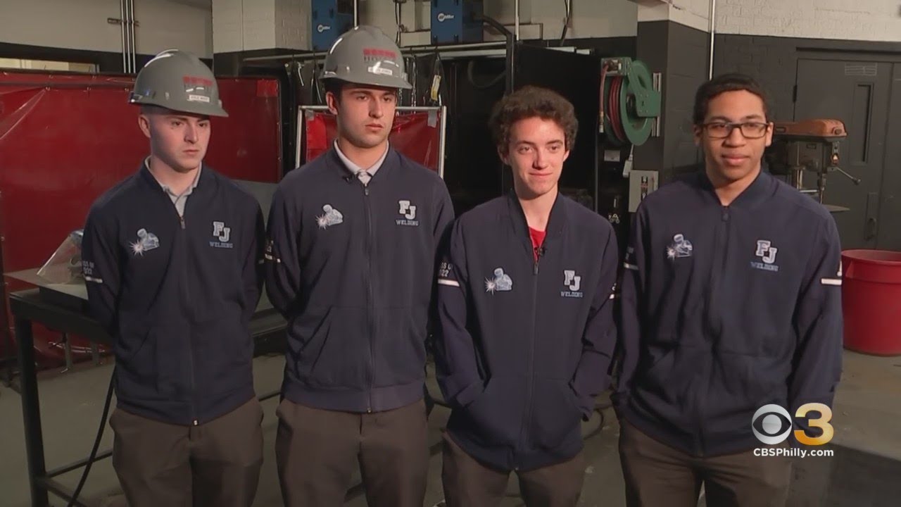 Group Of Students Set To Become Graduates Of Father Judge's New Welding ...