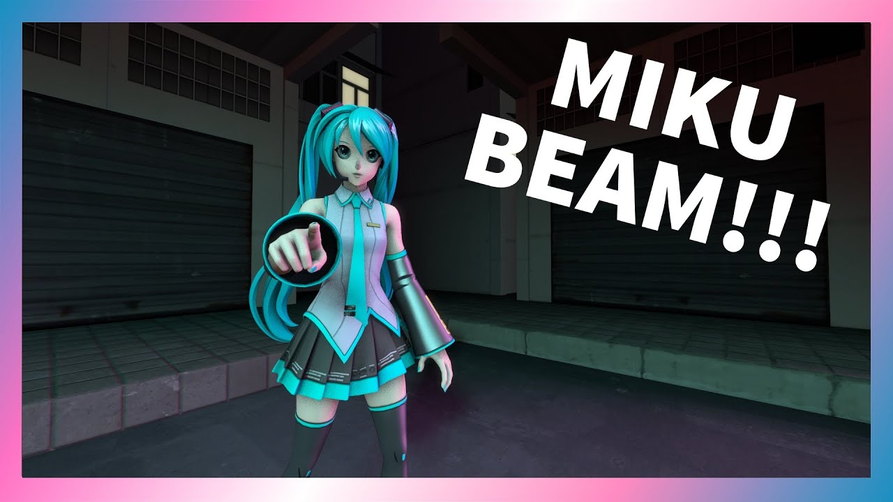 Miku Miku Beam!!!! [SFM] - YouTube