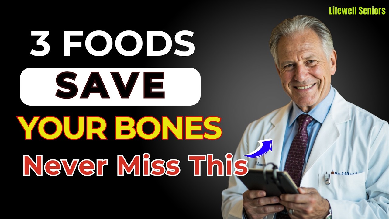 Seniors Over 60, Doctors Say These 3 Foods Can Save Your Bones: Don’t ...