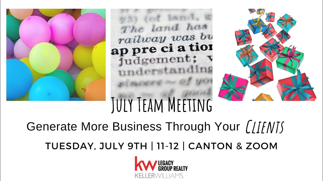 July Team Meeting - YouTube