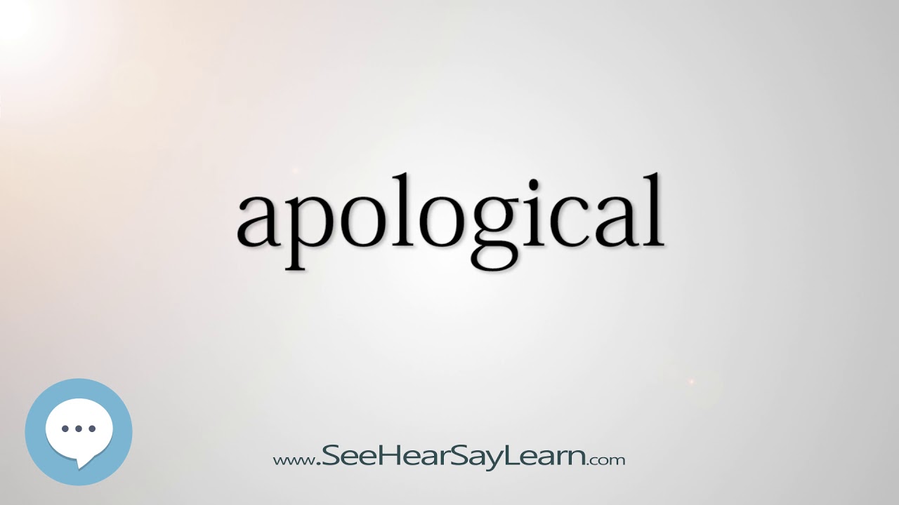 apological (Every English Word Pronounced) 📕🔊🗣️😎 - YouTube