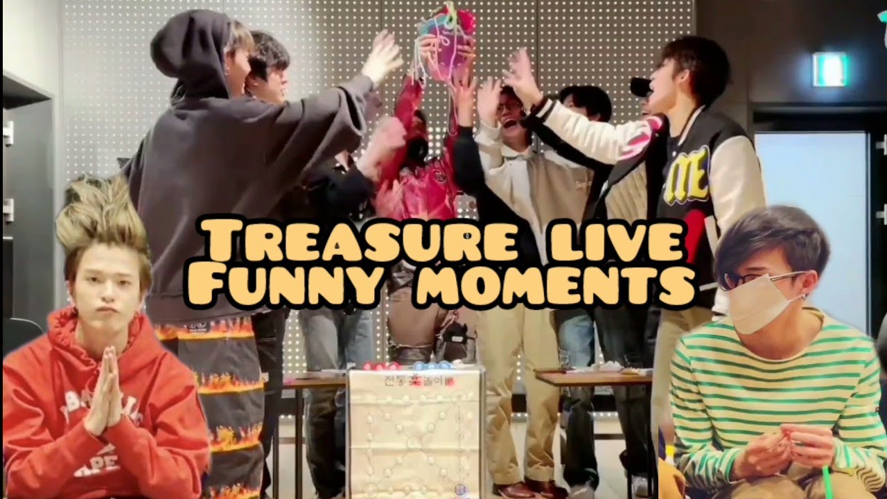 Treasure live Funny Moments || Treasure Funny Moments - YouTube