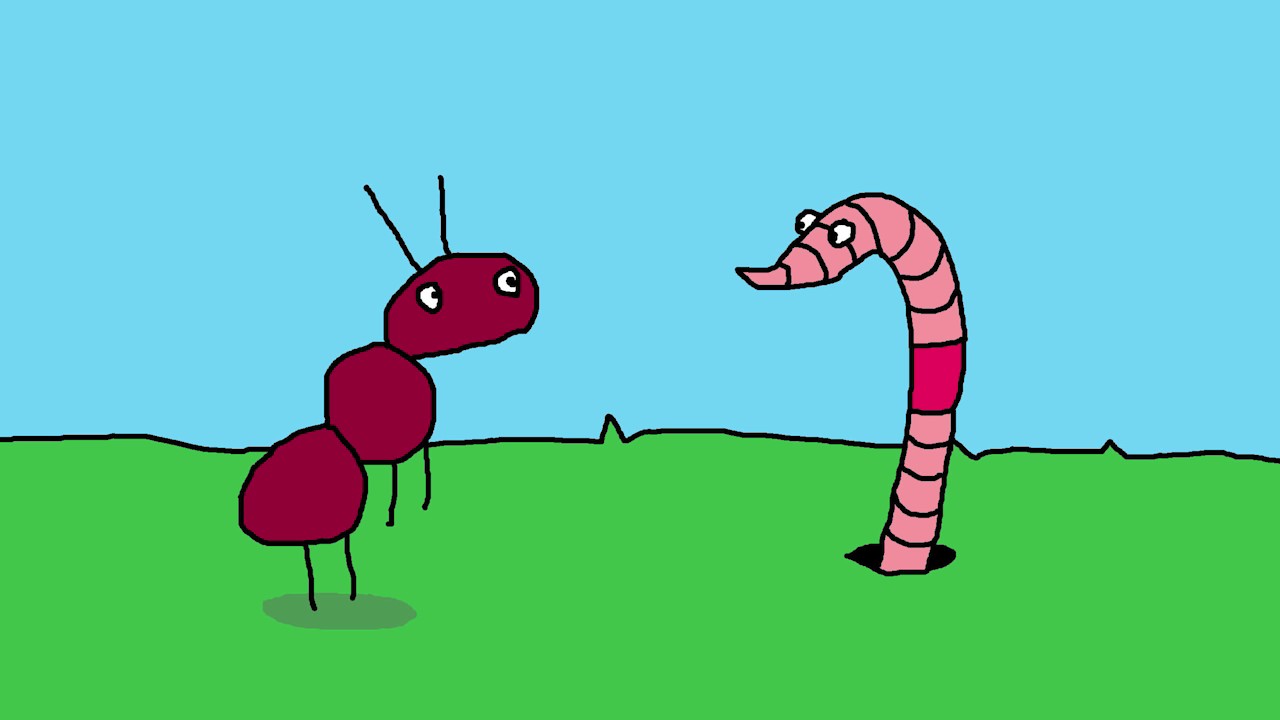 Ant and Worm: "Cut in Half" | Subpartoons - YouTube