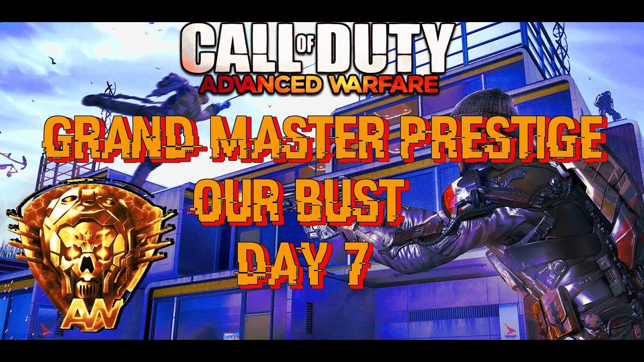 CALL OF DUTY ADVANCED WARFARE l ONE MONTH TO GRAND MASTER PRESTIGE l ...