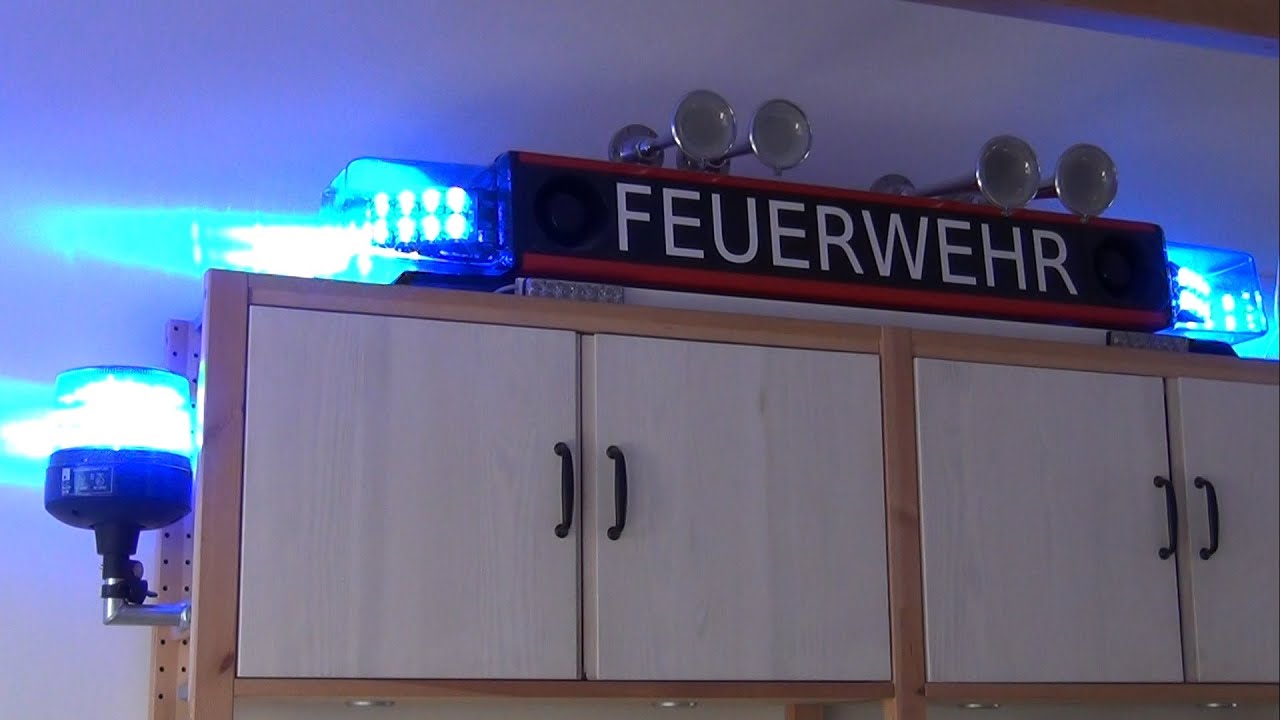 Feuerwehr Blaulichtbalken Hänsch DBS 3000 LED, Sputnik SL, Comet LED ...