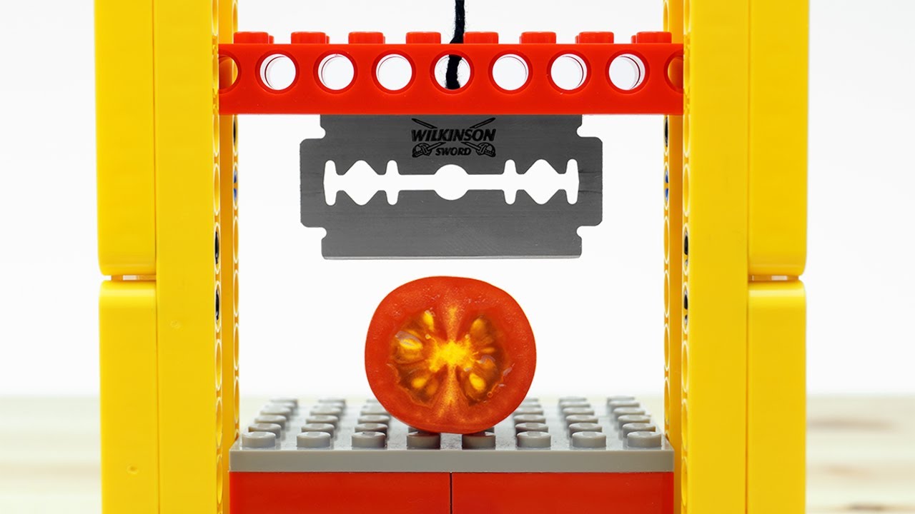 Building a Lego Cutting Machine - YouTube