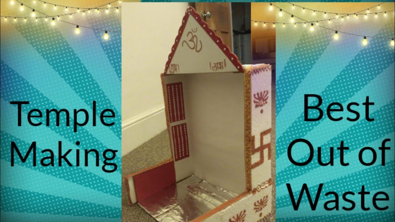 DIY Beautiful Temple How To Make Pooja Mandir At Home Easy Cardboard diy-beautiful-temple-how-to-make-pooja-mandir-at-home-easy-cardboard