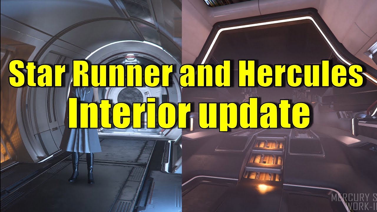Star Citizen - Star Runner and Hercules Interior update - YouTube