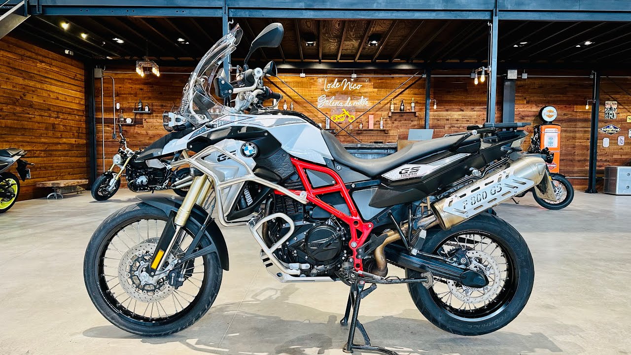BMW F800GS Trophy año 2017 con 16.400 KM - YouTube