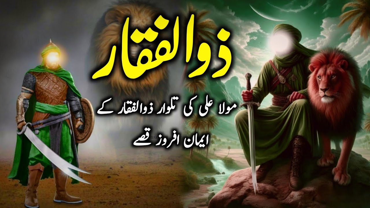 Zulfiqar The Sword of Mola Ali | Hazrat Ali ki Talwar Zulfiqar Ka Waqia ...