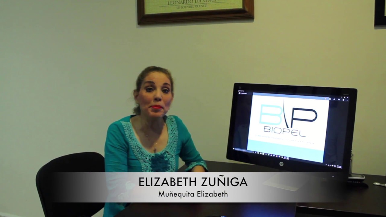 BOTOX Muñequita Elizabeth Zuñiga en BIOPEL - YouTube