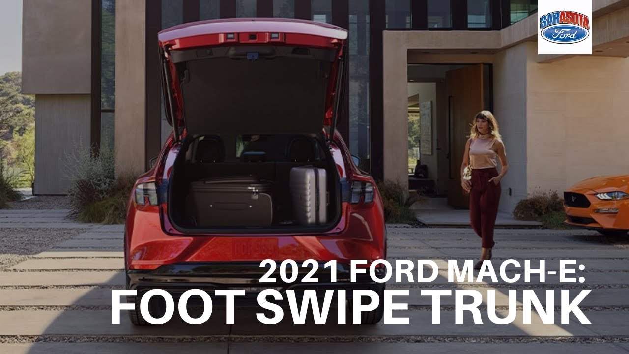 2021 Ford Mach-E: Foot Swipe - YouTube