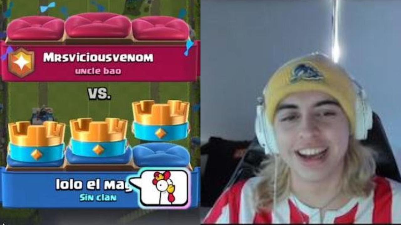 RAGEYLO JUEGA CLASH ROYALE - YouTube