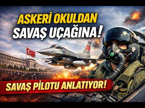 Askeri Okuldan Savaş Uçağına! Savaş Pilotu Anlatıyor.