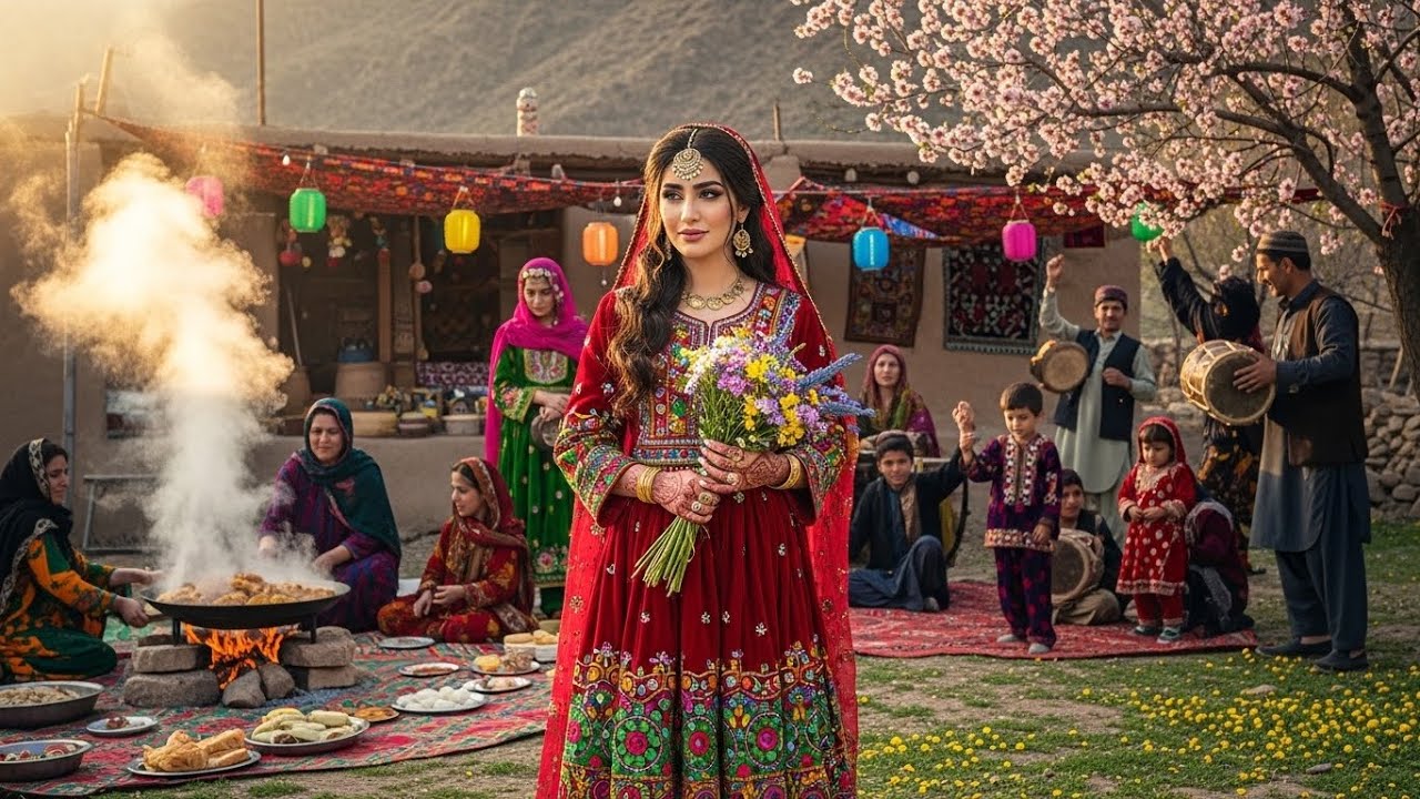 Afghan Hazara Family Wedding Ceremony | Traditional Village Life ...