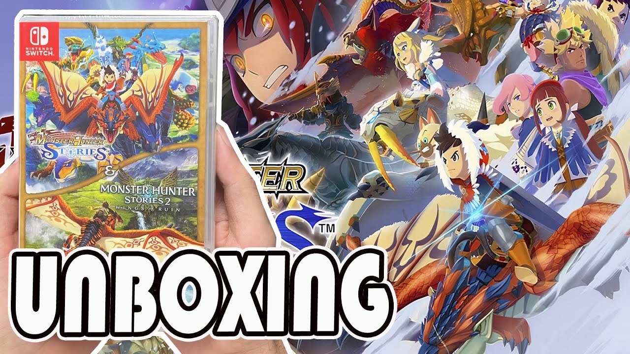 Monster Hunter Stories Collection (Nintendo Switch) Unboxing - YouTube