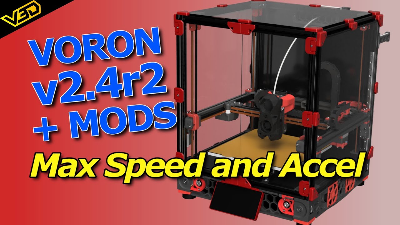 Voron V2.4r2 #13 - Maximum Speed, Accel & Flow - YouTube