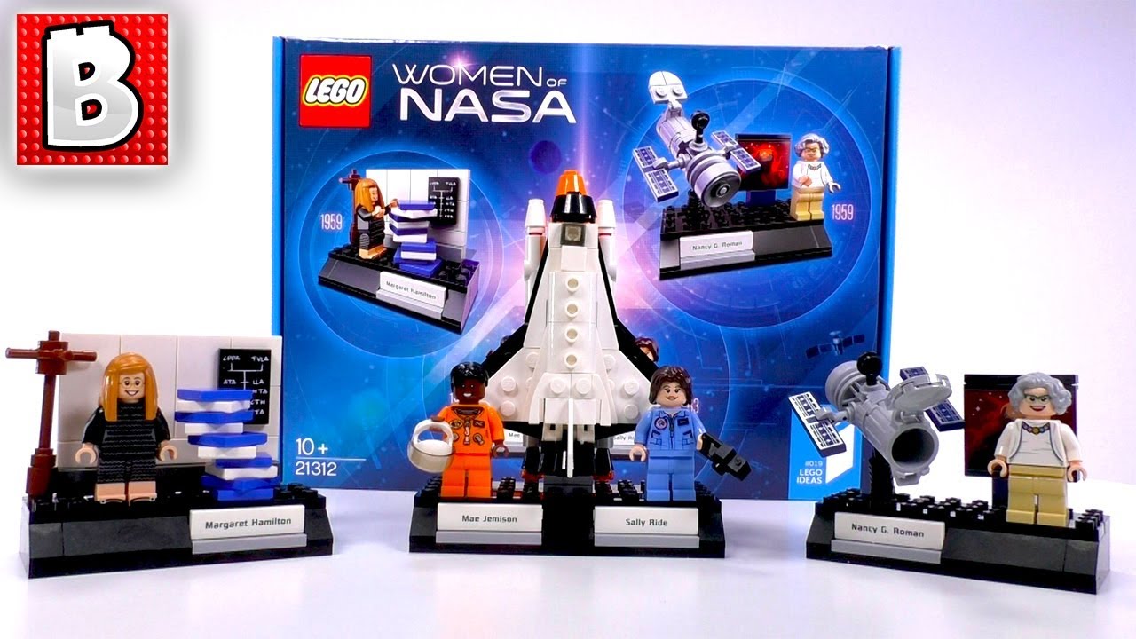 LEGO Women of NASA Review! | Ideas Set 21312 | Unbox Build Time Lapse ...