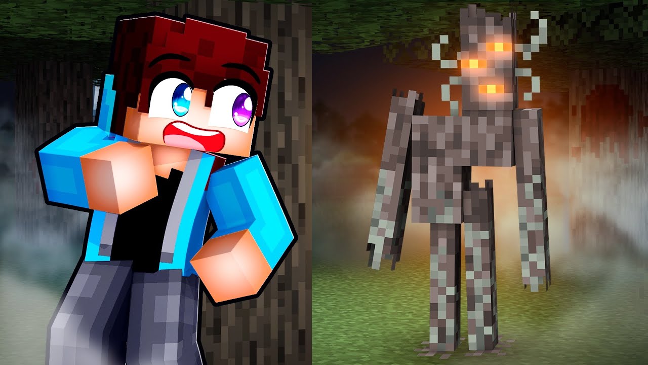 Ik Vind CREAKING MONSTER in Minecraft! - YouTube