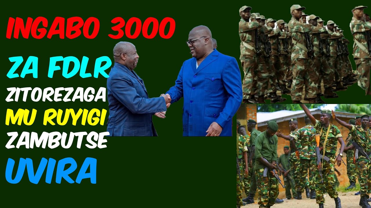 President NEVA Yagiye I KINSHASA Gusaba INTWARO Za FDLR Zirangije ...