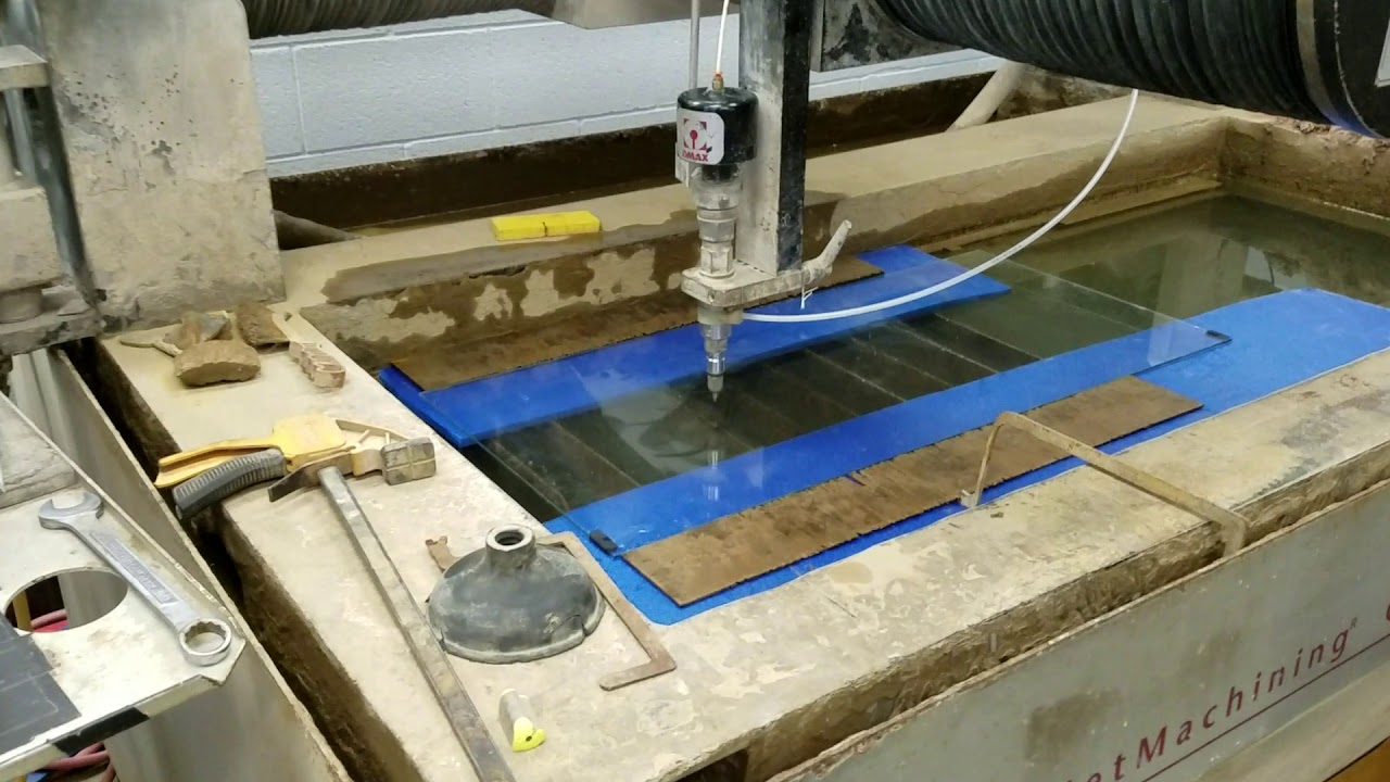Waterjet Fail at ProVolt Makerspace - YouTube