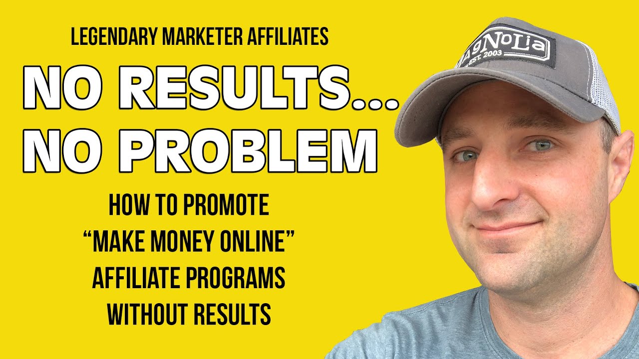 How to Promote "Make Money Affiliate Programs" Without Results ...