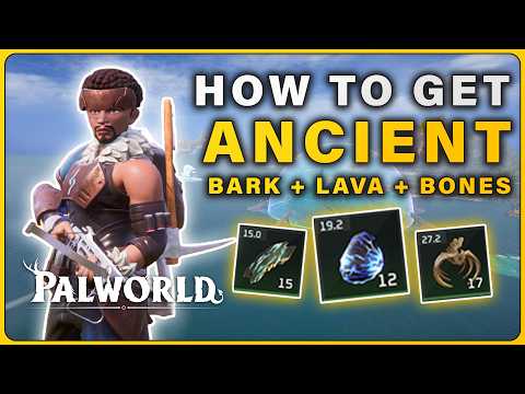 How to Find Ancient Bark, Ancient Bone & Ancient Lava on Palworld 1.0
