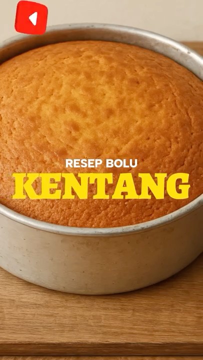 Resep cara Membuat Bolu Kentang | Lembut dan enak #KueJadul #ResepBolu ...