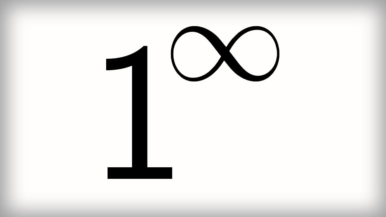 6 11 Why Is 1 INFINITY An Indeterminate Form YouTube
