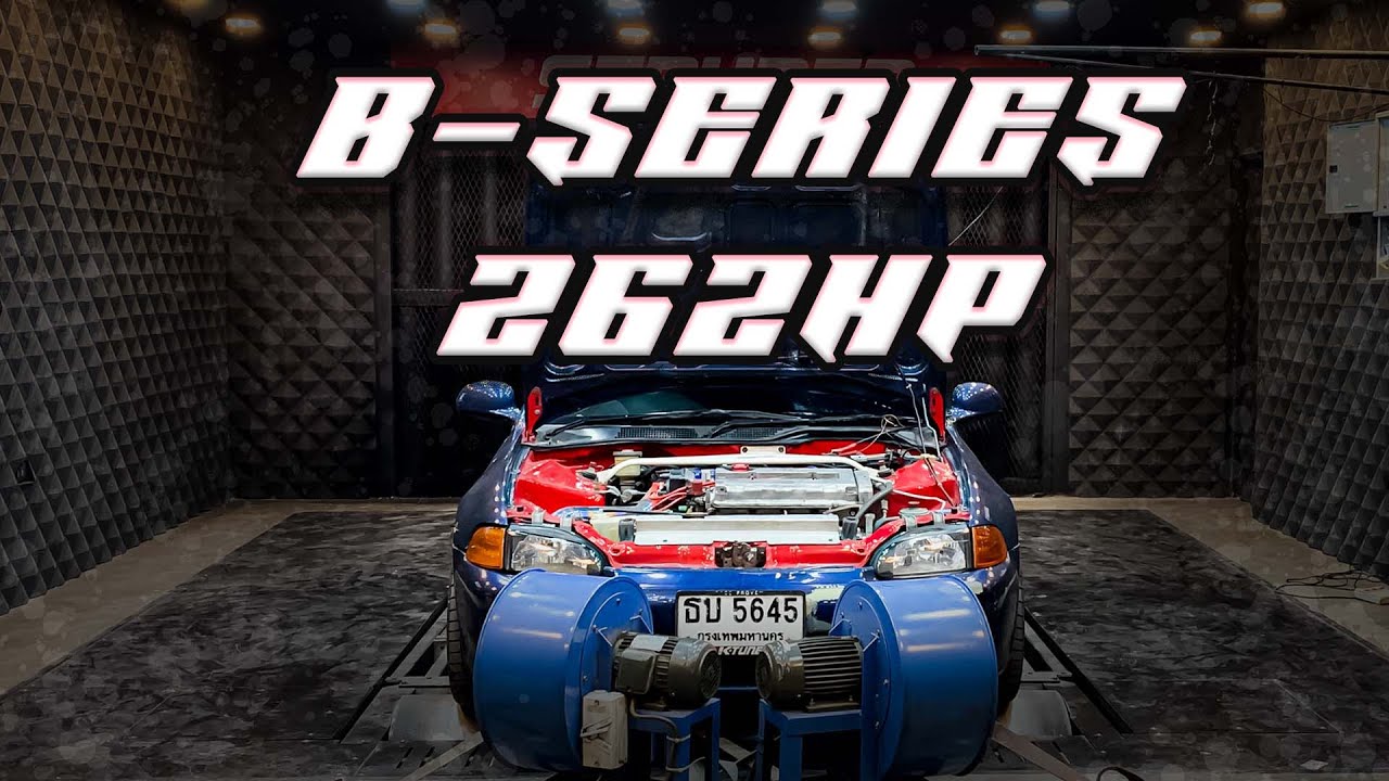 B-SERIES 16+20 262HP TUNING (BY INSANE MOTORSPORT) - YouTube
