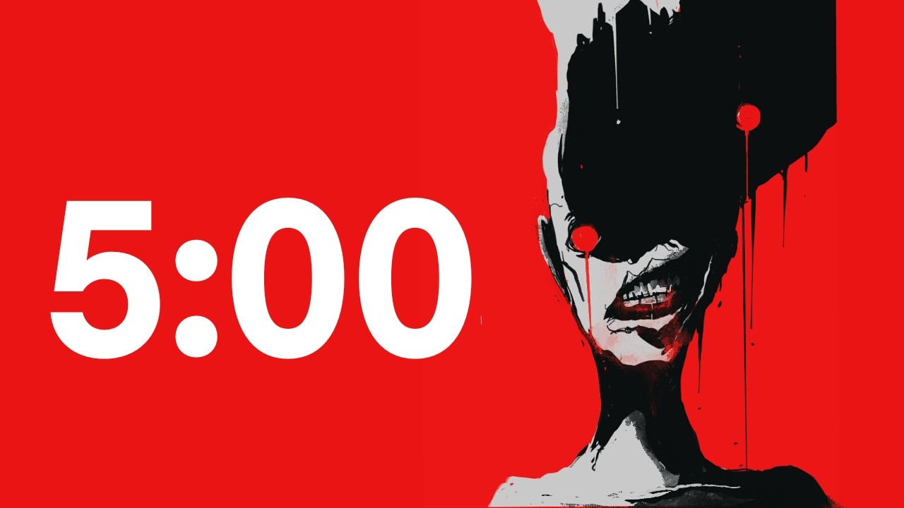 5 MINUTE HORROR DRAWING CHALLENGE: 3 uncanny figures in 15 minutes ...