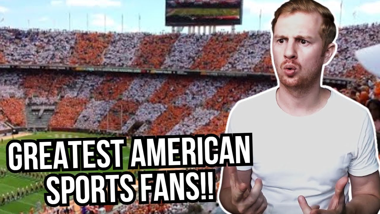 British Guy Reacts To The Greatest American Sports Fans - YouTube
